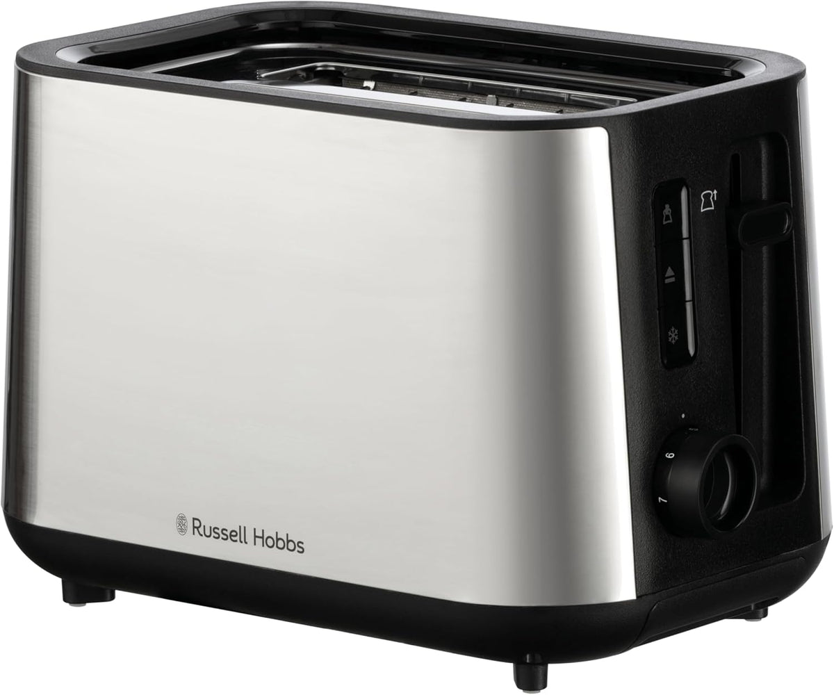 Russell Hobbs 2 Slice Toaster Brushed Stainless Steel | 27390Peter ...